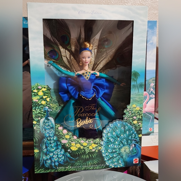 Barbie | Toys | The Peacock Barbie Birds Of Beauty Collection First In ...